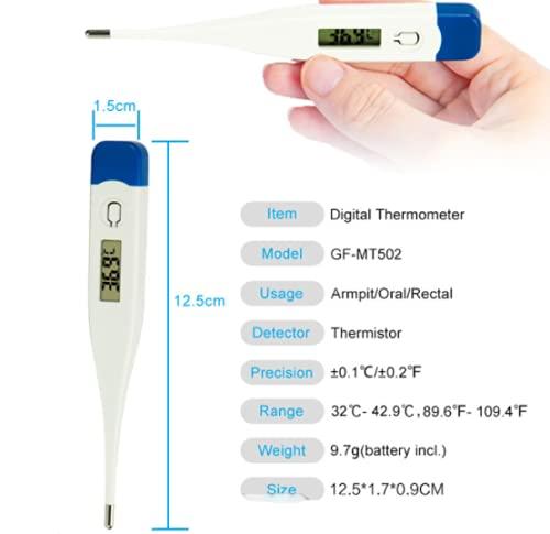 Digital Body Thermometer for Adults and Children - Highly Accurate Oral ...
