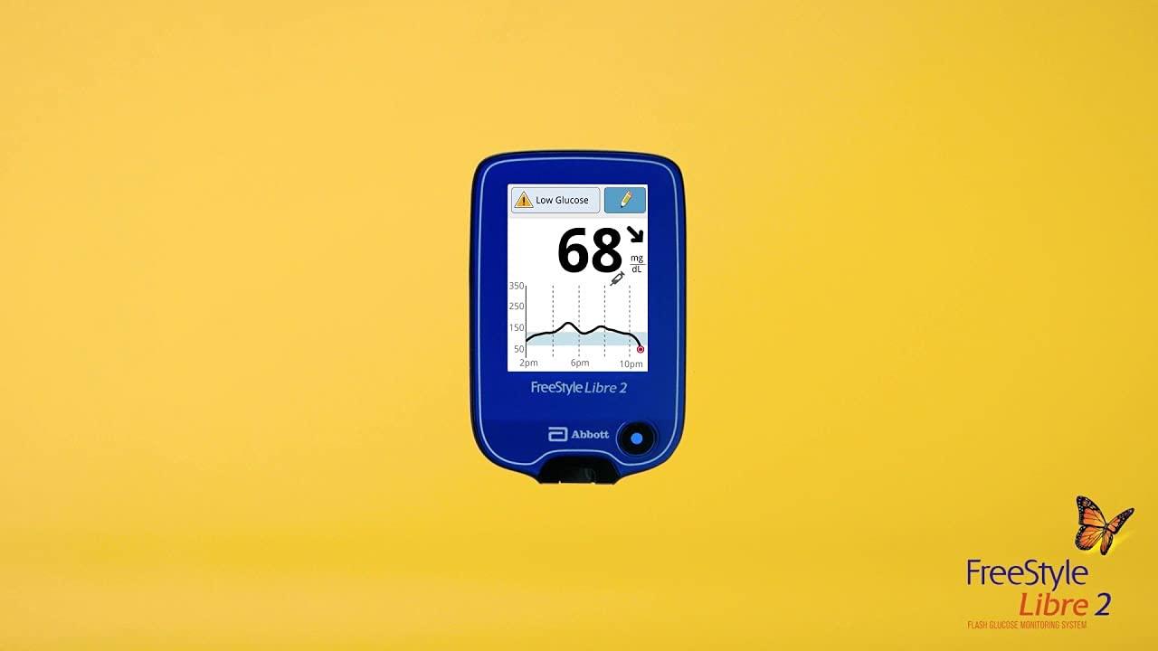 Buy Abbott Freestyle Libre Reader 2 - New Version Glucose Monitor ...