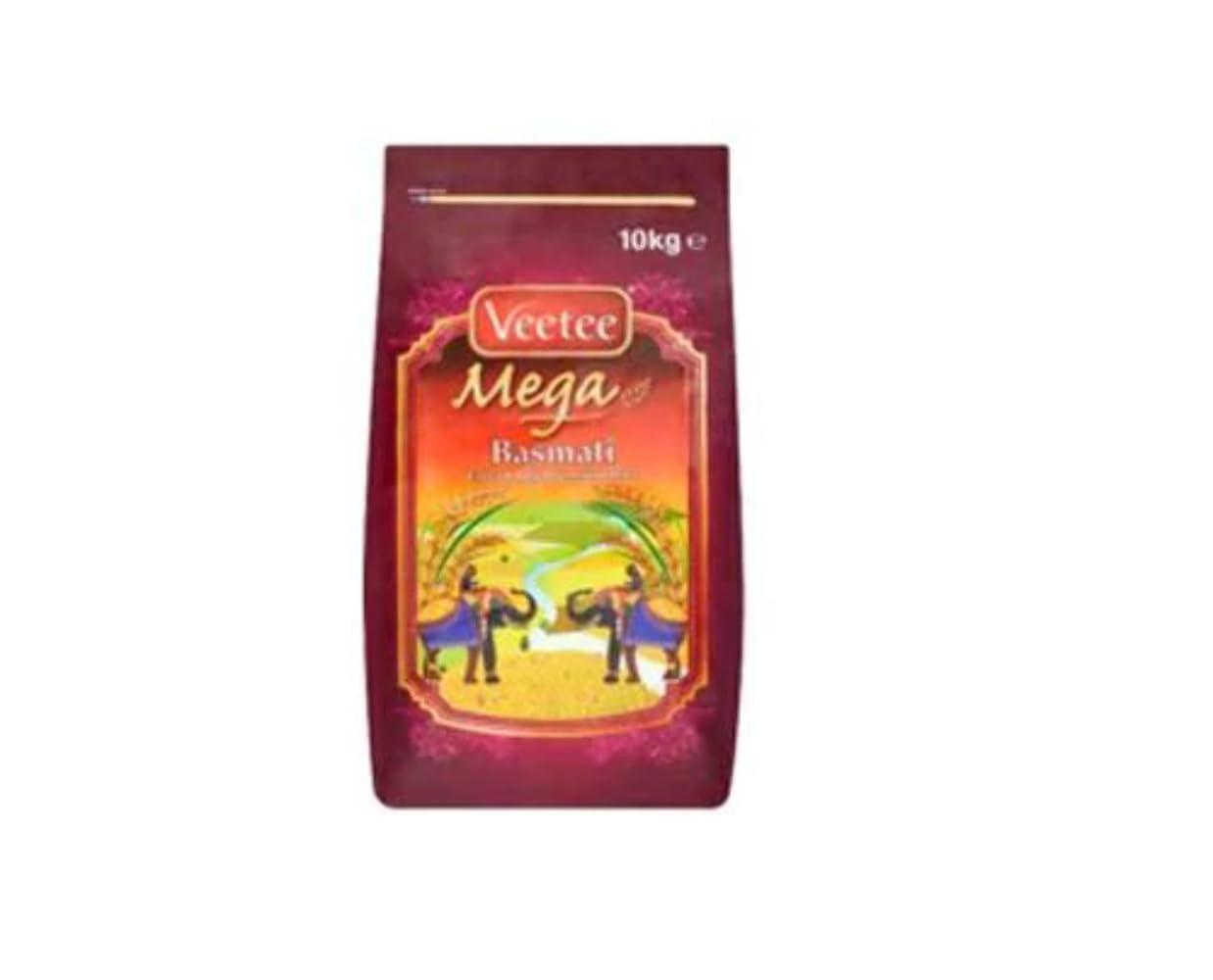 MASVeetee Mega Long Basmati Rice 10kg Box of 1-Fd | Buy Now in ...
