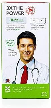 Xlear Natural Neti Pot Sinus Rinse Refill Packets - 100 Packets | Buy ...