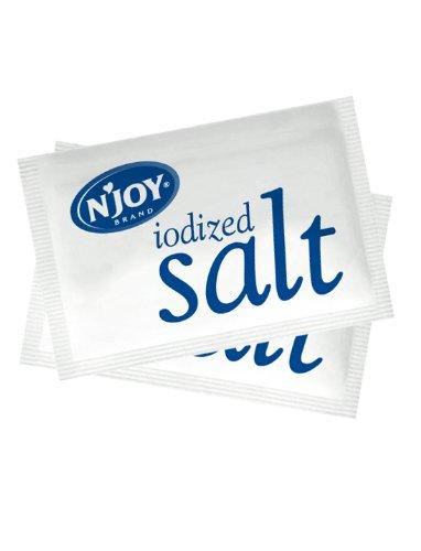 N'Joy Salt Packets 0.5g (1000 Count) - Single Serve Portion | Bulk Size ...