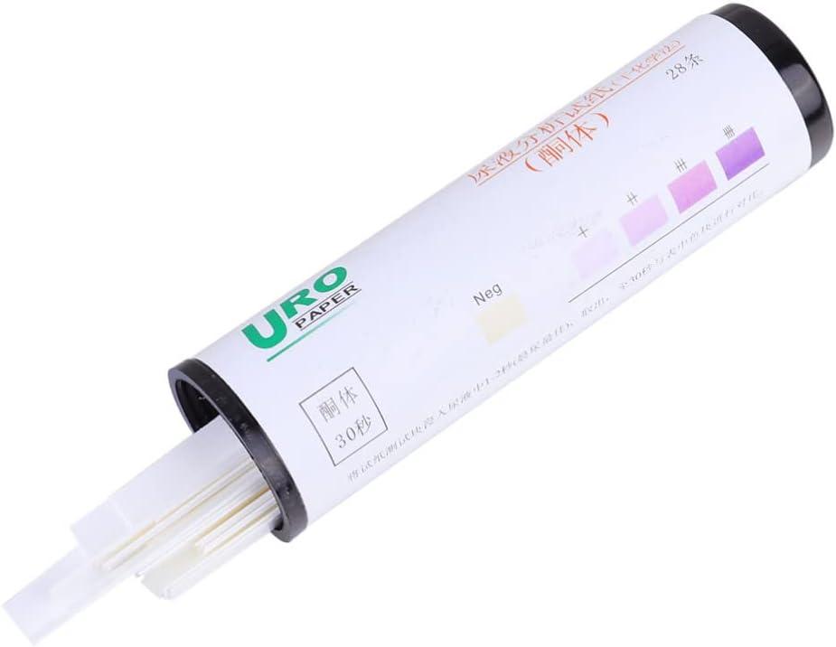 2-Piece Urinary Urinalysis Testing Set with Ketone & Blood Test Strips ...