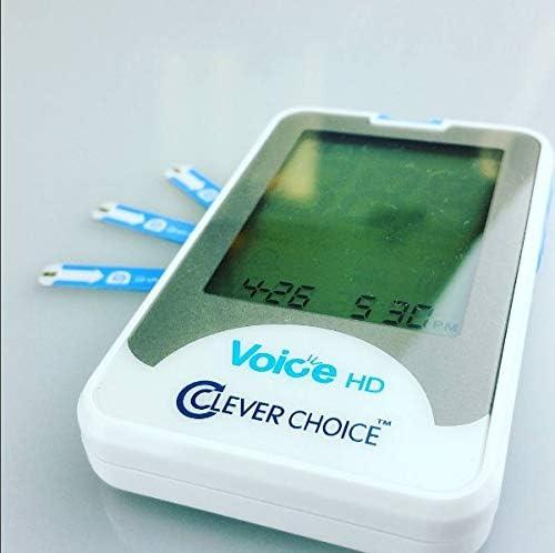 Clever Choice Voice+ Talking Glucose Meter - Easy Diabetes Management ...