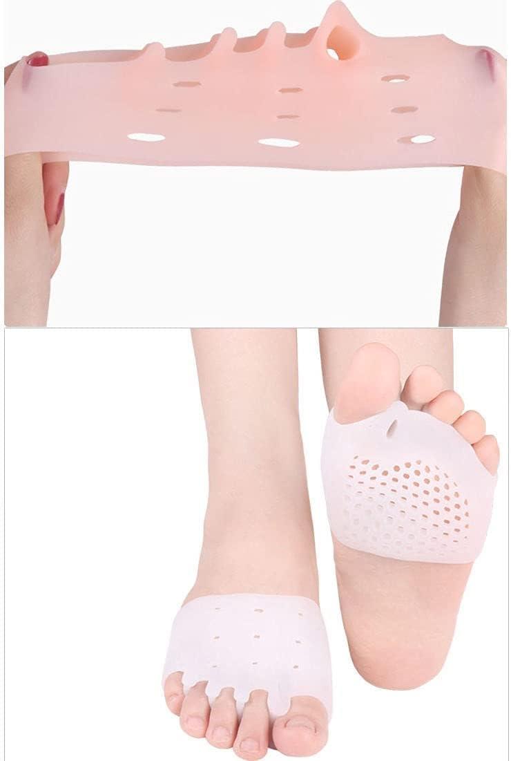 Five Hole Toe Splitter Forefoot Pad - Overlapping Toe Separator for ...