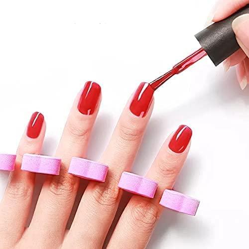 50Pcs Sponge Toe Separator & Foam Finger Spreader Set | Soft Manicure ...