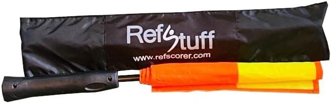 RefStuff Soccer Referee PRO Flags - High-Quality Assistant Linesman ...
