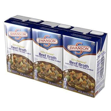 Swanson Beef Broth 3 pk./32 oz. - Savory and Versatile Broth for ...