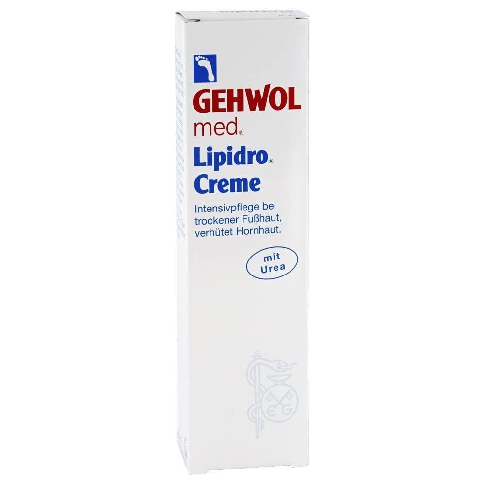 Gehwol Med Lipidro Cream 125 ml - Moisturizing Foot Cream for Healthy ...