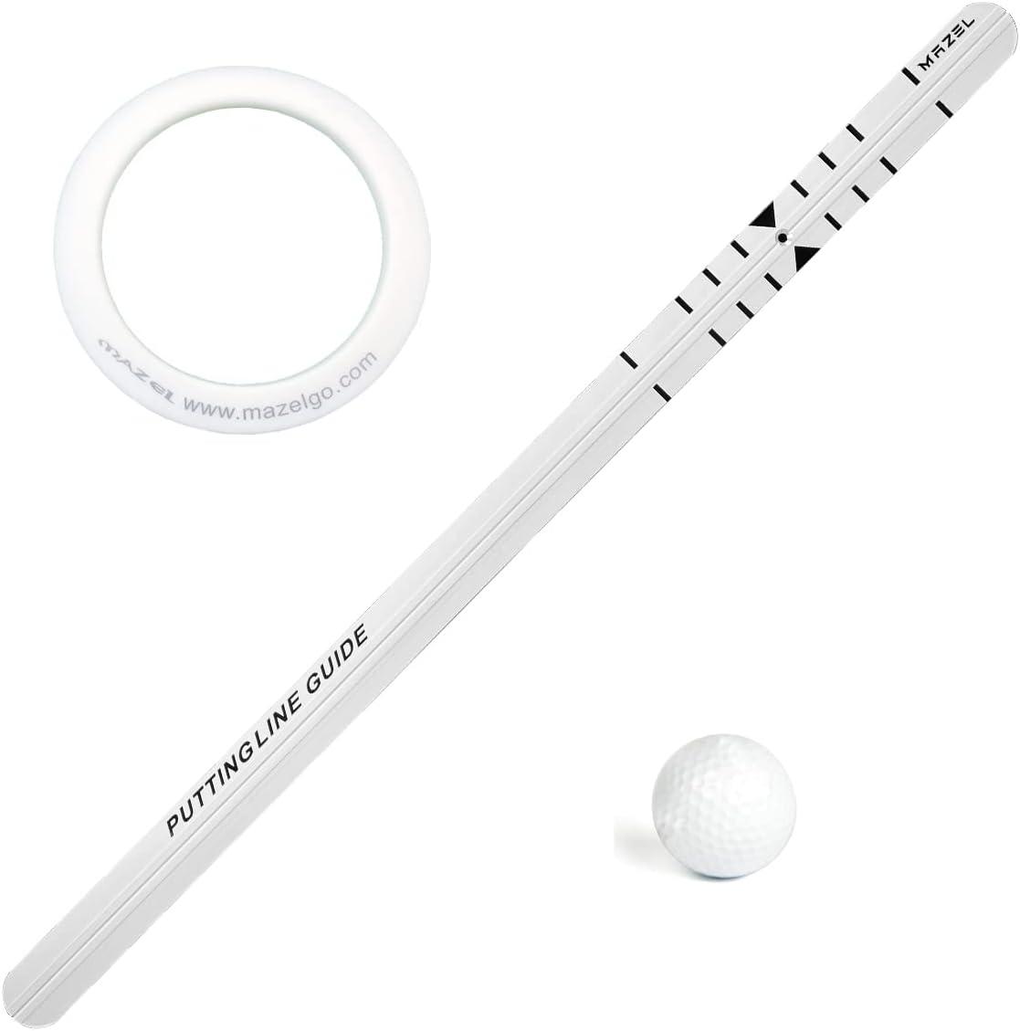 Mazel Golf Putting Alignment Rail Trainer for Precision Distance ...