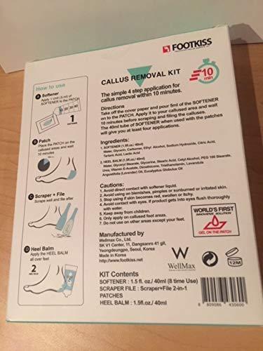 Footkiss Callus Removal Kit - Say Goodbye to Rough Skin | Buy Now with ...