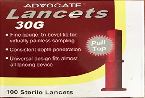 Advocate Pull-Top Lancet 30G (100 count) - Box of 100 | Buy Now with ...