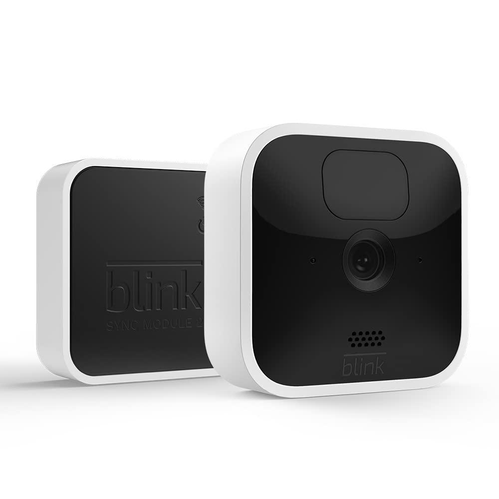 Blink Indoor | Wireless HD security camera with two-year battery life motion detection two-way ...
