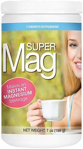 Nutrina Super Mag Instant 7 oz Powder - Fast-Acting Magnesium ...