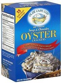 Olde Cape Cod Oyster Cracker Multi Pack - 7.5 oz | Premium Quality ...