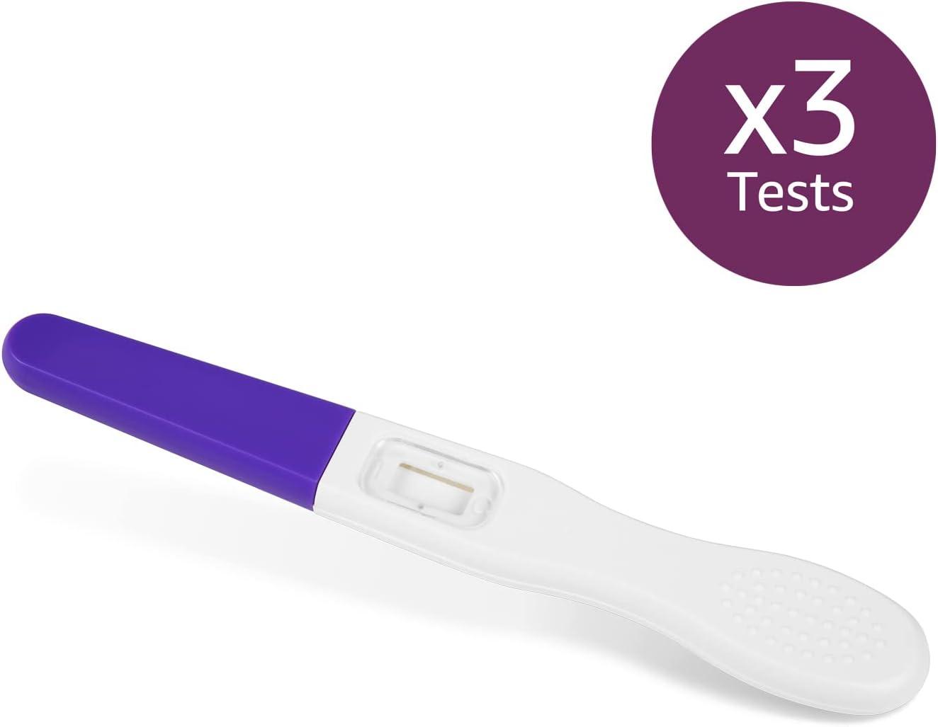 Amazon Basic Care Early Pregnancy Tests - 6 Days 3 Count | Accurate ...