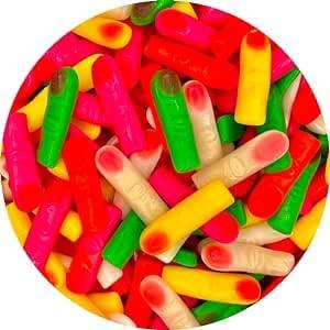 Halloween Jelly Finger Sweets - Gummy Finger - 1KG Bag - Gluten Free ...
