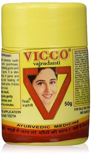 Buy Vicco Vajradanti Ayurvedic Tooth Powder 100g - Herbal Dental Care ...