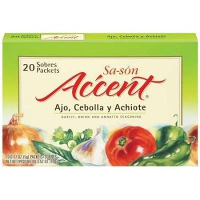 Sasn Accent Flavor Enhancer Variety Pack - Regular, Culantro & Achiote ...