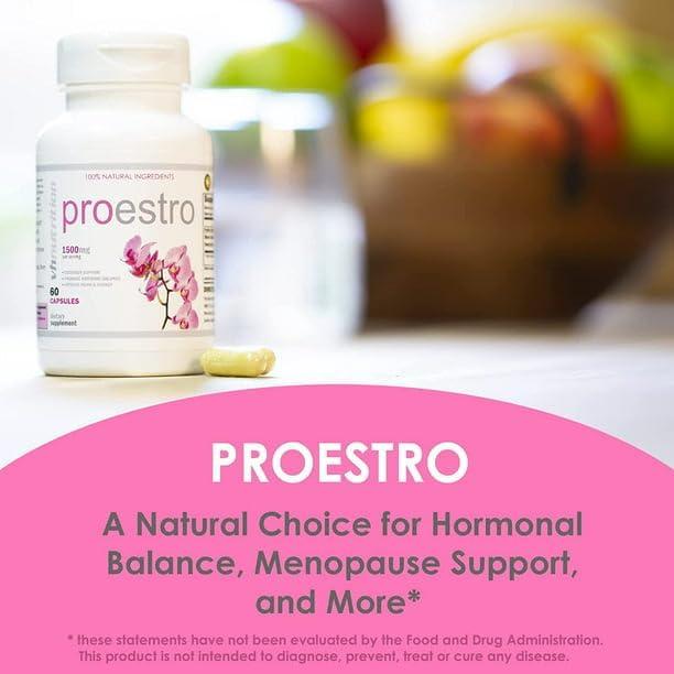 yhn ProEstro 1500mg Estrogen Pills for Women - Hormone Balance ...
