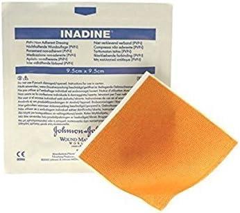 Inadine Non Adherent Dressing 5x5cm - Water Resistant, Infection ...
