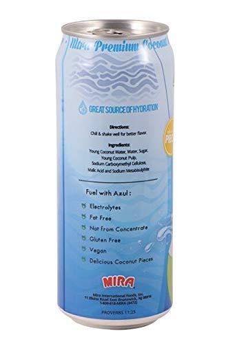 Azul Coconut Water - Hydrating Electrolyte Drink | Gluten Free | 16.5 ...