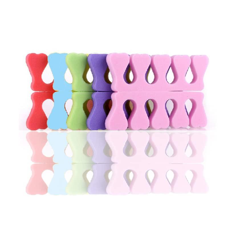 100pcs Toe Separators/Finger Dividers (50 Pairs) - Disposable Pedicure ...
