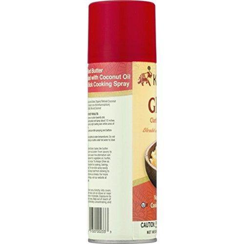 Kelapo Ghee Cooking Oil Spray 5 oz - Pure, Convenient, and Versatile ...