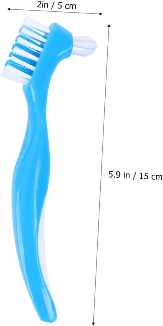 Minkissy 6 Pcs Double-Sided Toothbrushes for Denture Care | Best ...