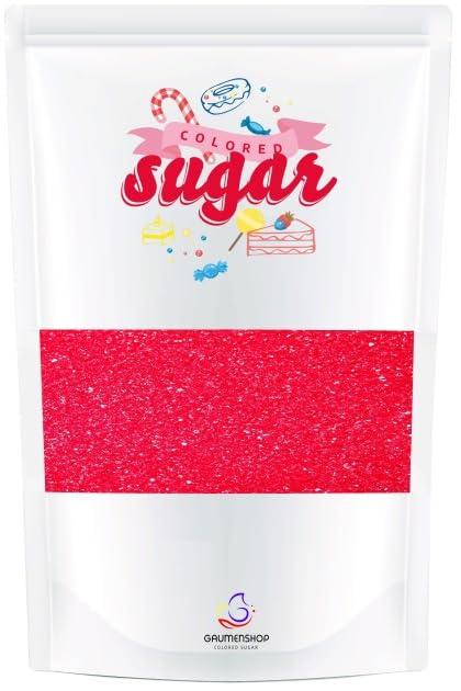 Buy Colorful Sugar Red 100g - Decorative Sugar for Baking & Crafts ...