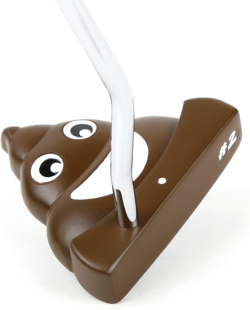 Intech Emoji #2 Poop Golf Putter - 35 inch Left Hand - Perfect for Men ...