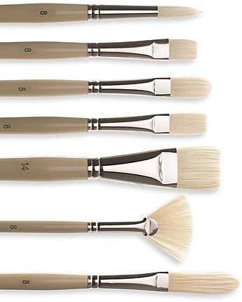 Robert Simmons Signet Brushes 2 Flat 40F - Professional Artist Brushes ...