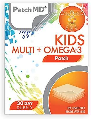 PatchMD Kids Multivitamin Omega-3 Topical Patches - 30 Days Supply