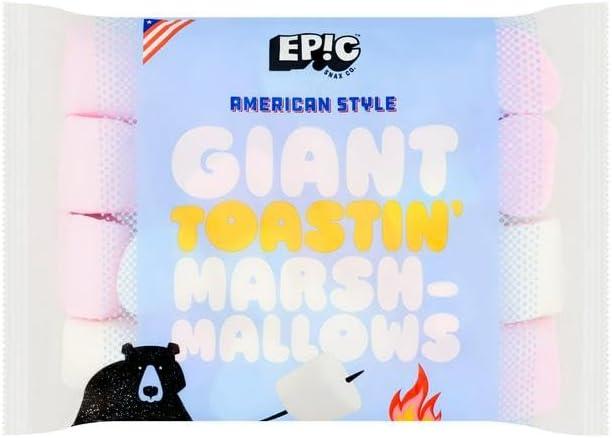 Marshmallows Bundle With Epic Giant Toastin Marshmallows 500g (2 Pack ...