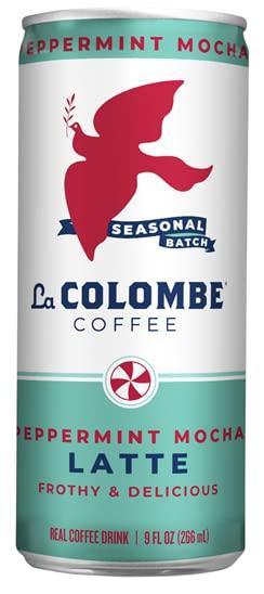 La Colombe Peppermint Mocha Draft Latte - 9oz 4-Pack - Cold-Pressed ...
