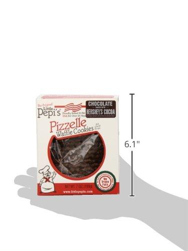 Little Pepi's Chocolate Pizzelles - 7 Ounce (Pack of 1) | Buy Now with ...