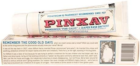 PINXAV Healing Cream 4 OZ - Fast Relief for Diaper Rash, Eczema ...