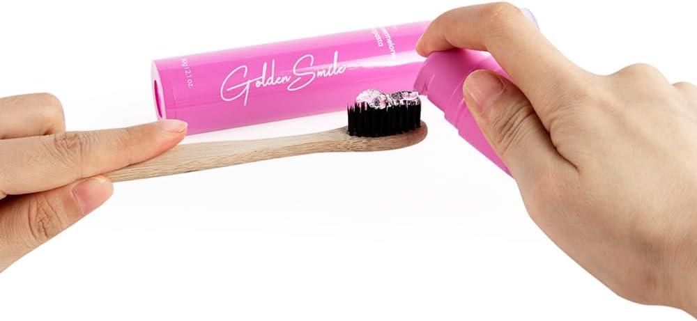 Golden Smile Toothpaste | Brightening Peroxide-Free Sensitivity-Free ...