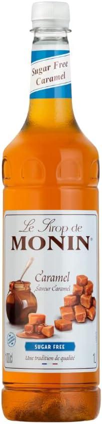Monin Sugar Free Caramel Syrup Sugar Free Hazelnut Syrup and Sugar Free ...