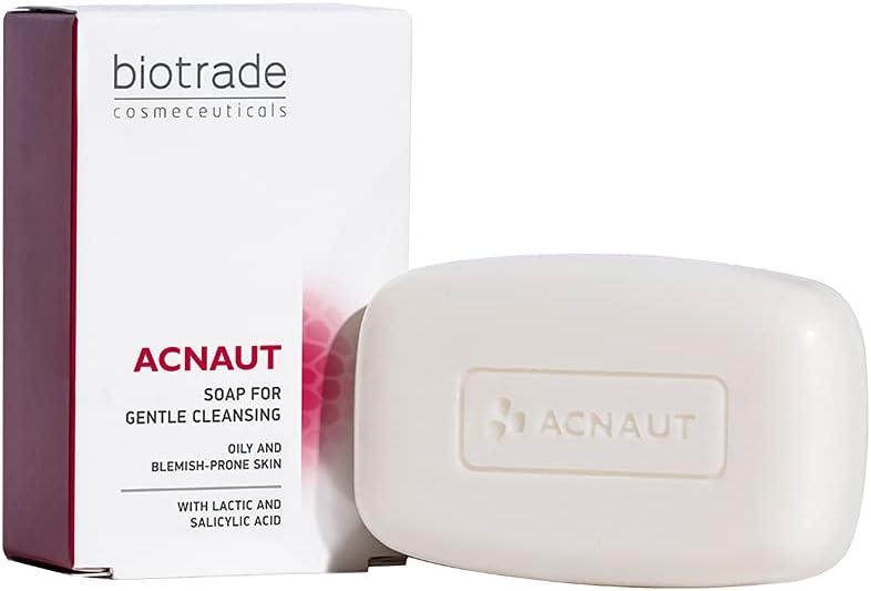 Biotrade Acnaut Soap 100g - Removes Blackheads, Tightens Pores for Oily ...