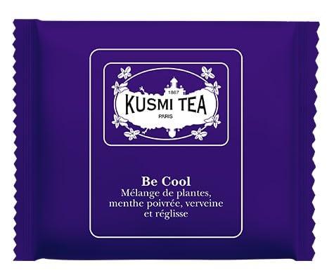 KUSMI TEA - BE COOL ORGANIC - Box of enveloped tea bags (50) | Buy Now ...