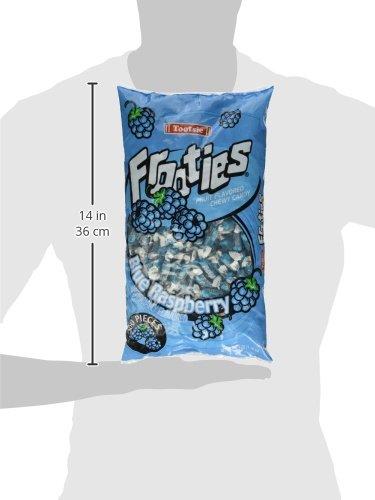 Tootsie Roll Frooties Chewy Candy Blue Raspberry 38.8oz - 360 Count ...