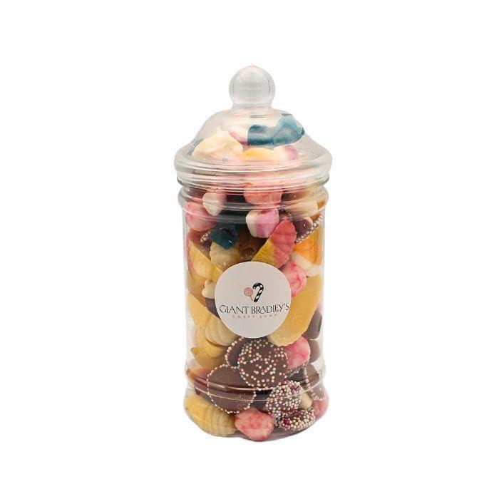 Small Sweet Jar - Retro & Traditional Sweets Blue Raspberry Bon Bons ...