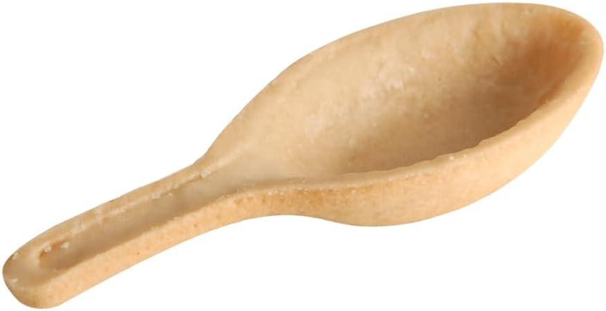 Canape Spoons Edible Spoon Shapped Savoury Appetizer Basil Pesto Mini ...