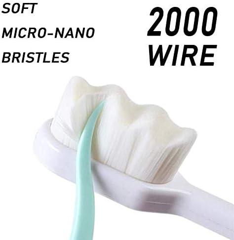 12 Pack Ultra Soft Bristle Toothbrush for Sensitive Gums - Adult Micro ...