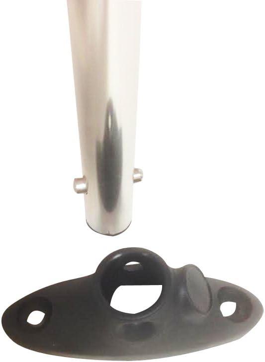 Pactrade Marine Pontoon Flag Pole Socket with 24 USA Flag - Adjustable ...