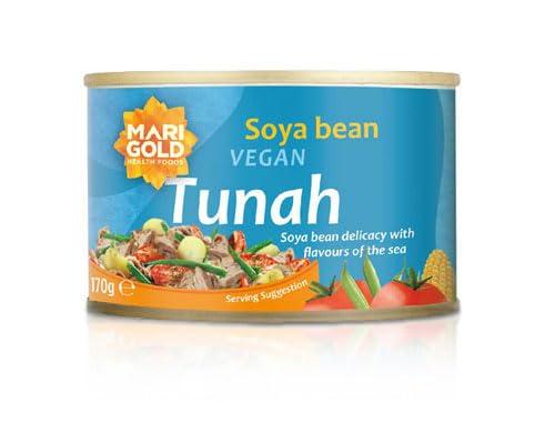 Marigold Health Foods SOYA Bean Vegan Tunah - SOYA Bean Delicacy with ...