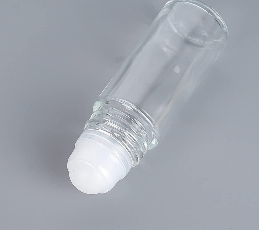 Essenciales Refillable Roll-On Packaging - 50ml Transparent Glass ...