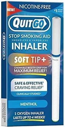 Smoke-Free Oxygen Inhaler - Chewable Mouth Grip to Curb Cravings - Quit ...