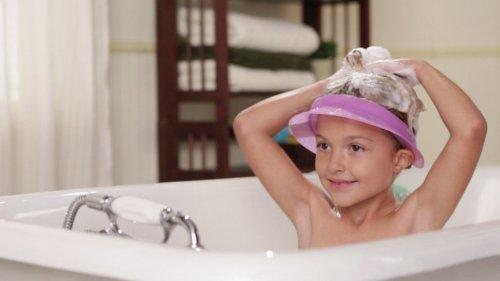 Kair Air Cushioned Bath Visor - Purple | Comfortable Bathing Accessory ...