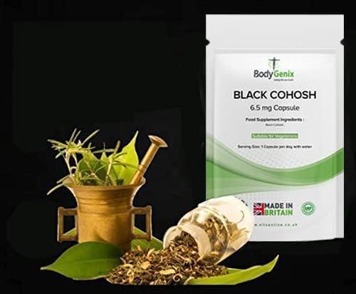 Bodygenix Black Cohosh Supplement | Capsules for pre-Menstruation and ...